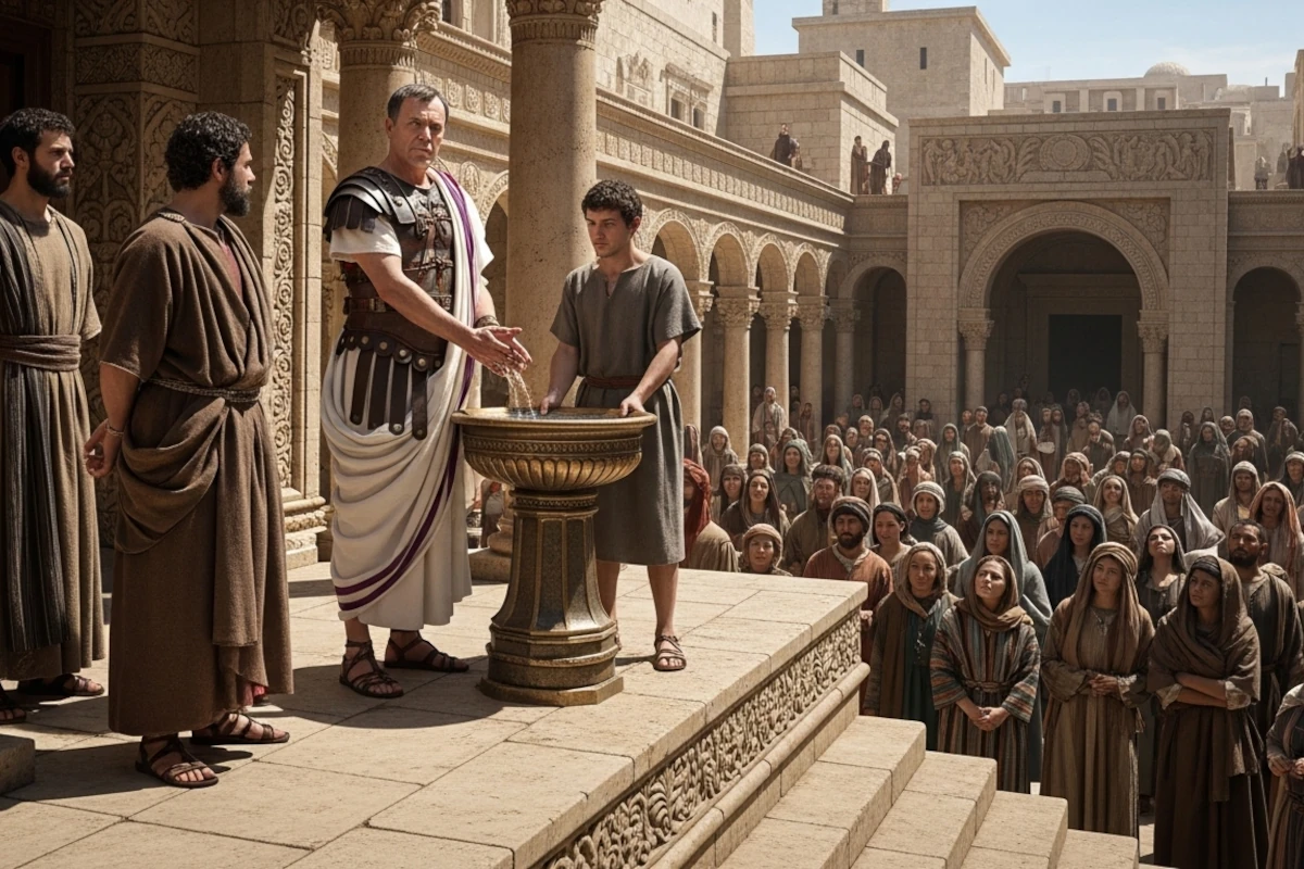 Pontius Pilate: Washed Hands, Guilty Heart, Lasting Impact | Bible ...